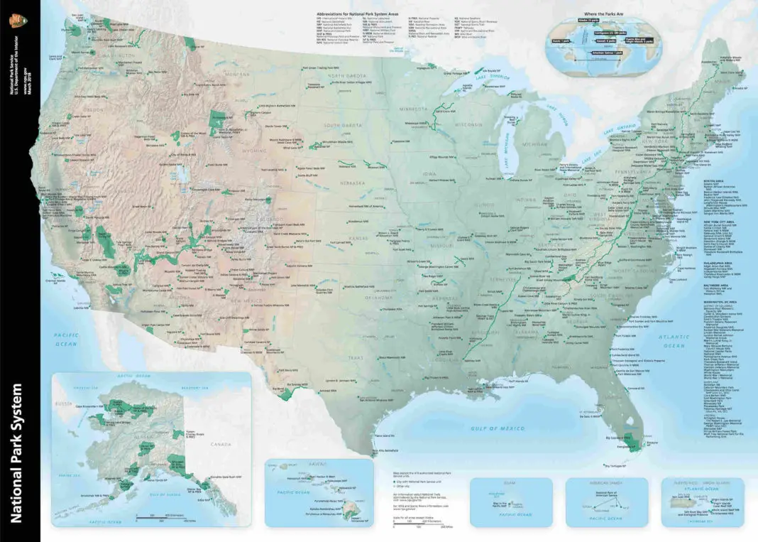 National Parks PDF Maps and Attractions. – ProVsCons