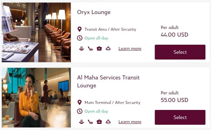 Oryx Lounge Vs. Al Maha Transit Lounge – ProVsCons